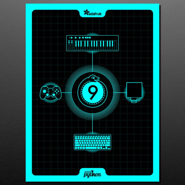 CircuitPython 9 Poster | The Pi Hut