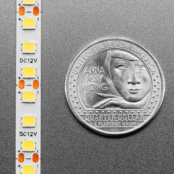 Double-Sided Single Color 12V LED Strip - Natural White 4500K - 1 meter ...