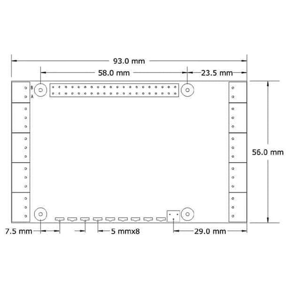 Eight Thermocouples DAQ 8-Layer Stackable HAT for Raspberry Pi - The Pi Hut
