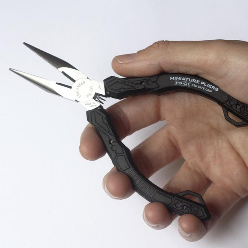 Engineer® PS-01 Long Nose Pliers (Compact, ESD Safe) - The Pi Hut