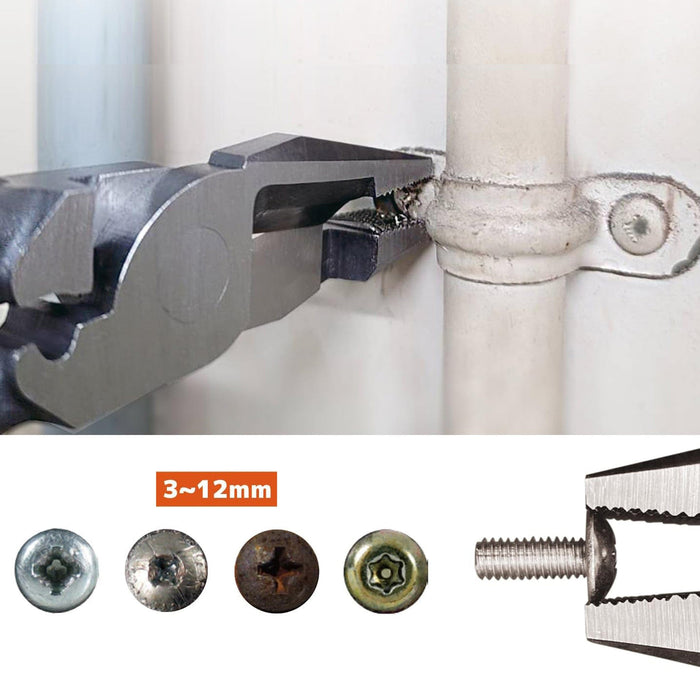 Engineer® PZ-79 Screw Removal Pliers with Cable Shear Jaws - The Pi Hut
