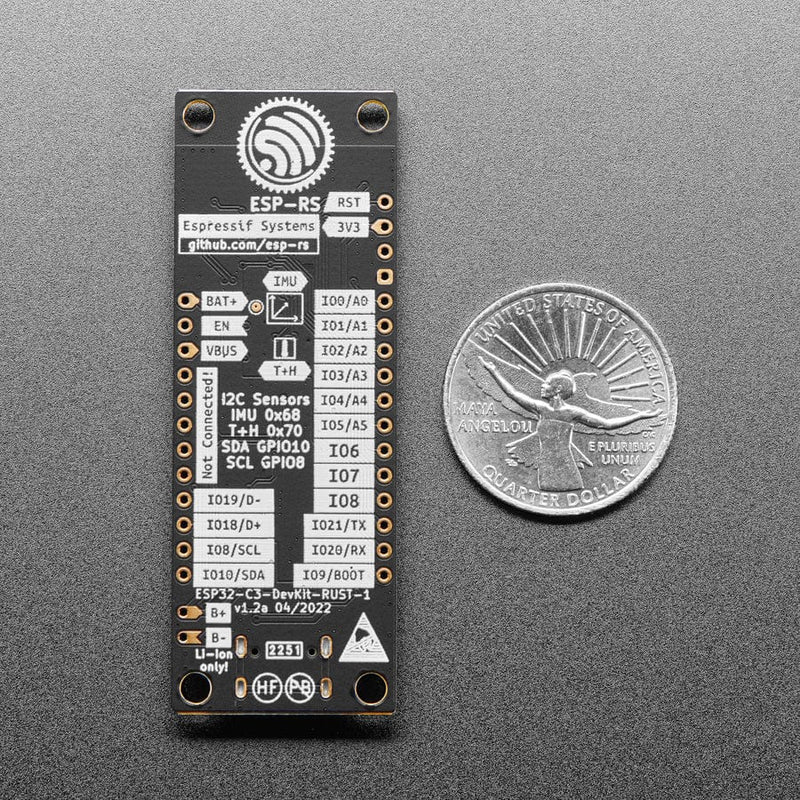 Esp32 C3 Devkit Rust 1 4 Mb Flash The Pi Hut