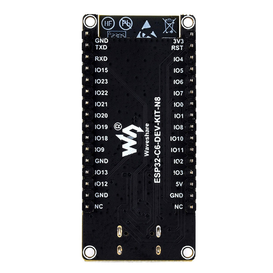 Waveshare ESP32-C6 Development Board (with Headers) - The Pi Hut