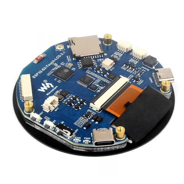 ESP32-S3 Development Board with 2.1" Round Touch LCD Display (480 x 480 ...