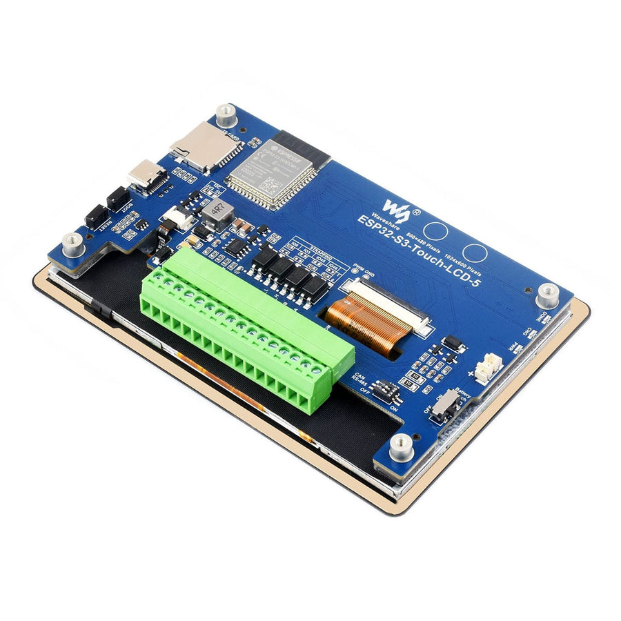 ESP32-S3 Development Board with 5" IPS Capacitive Touch Display ...