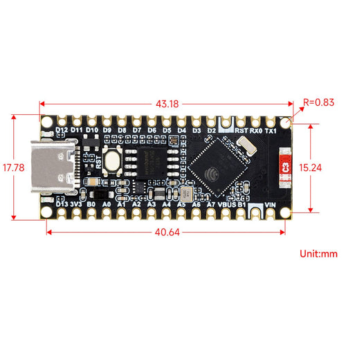 Waveshare ESP32-S3 Nano Development Board - The Pi Hut