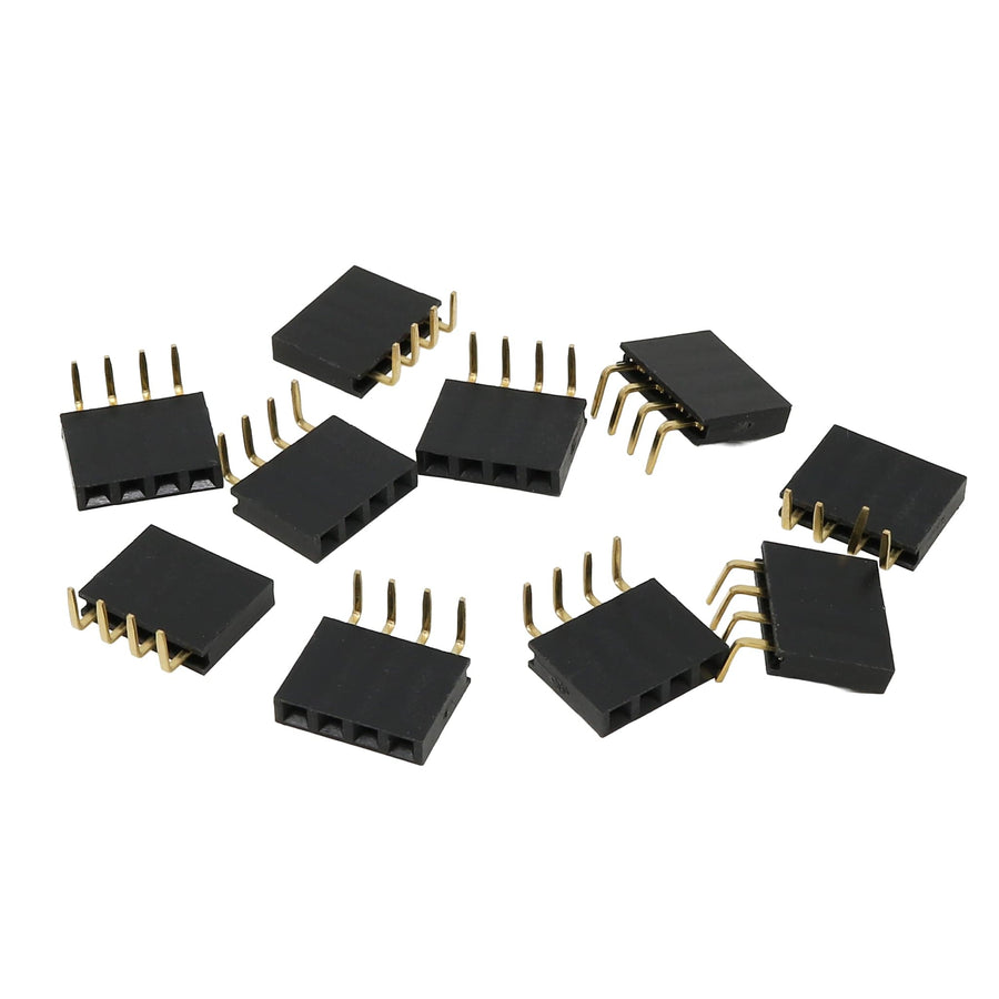 Female Right-Angle 2.54mm Header Packs - The Pi Hut