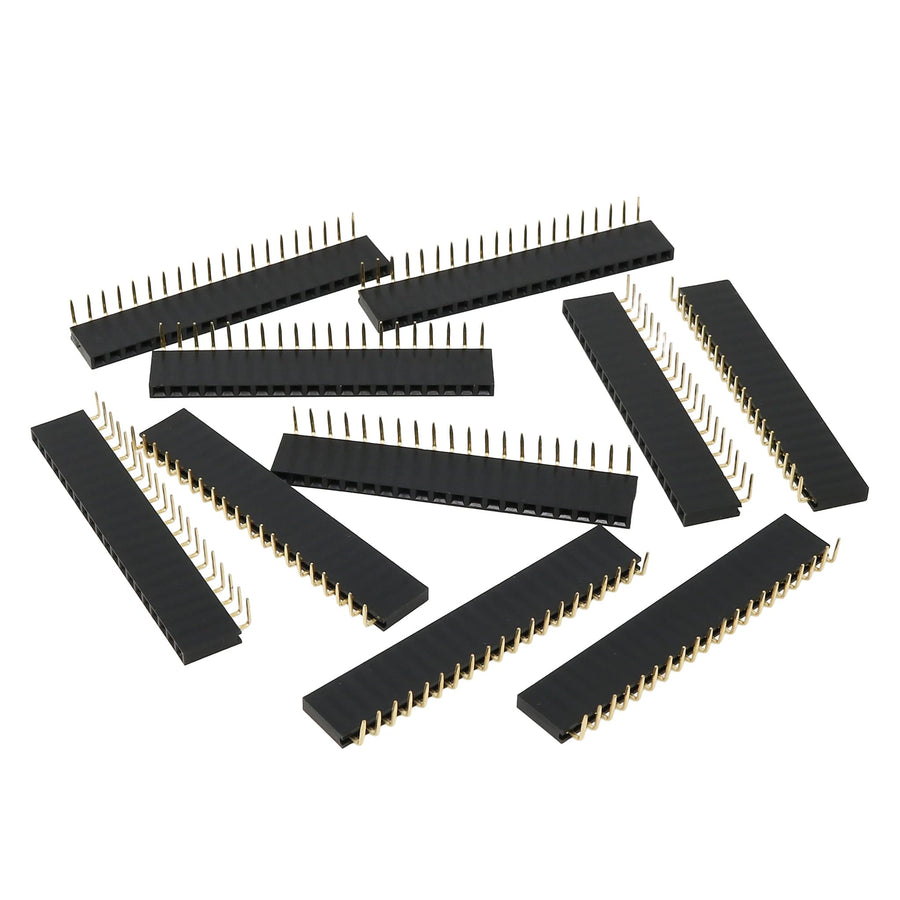 Female Right-Angle 2.54mm Header Packs - The Pi Hut