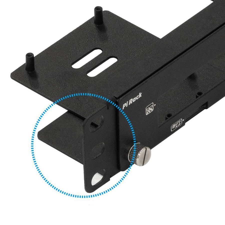 Front-Removable 1U 19" Rack Mount for Raspberry Pi - The Pi Hut