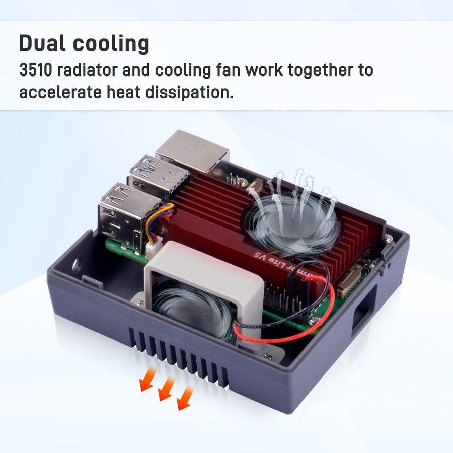 Game 5Pi Retro Gaming Case for Raspberry Pi 5 - The Pi Hut