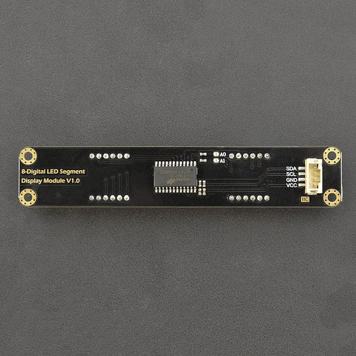 Gravity: 8-Digital LED Segment Display Module - The Pi Hut