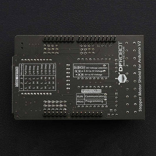 Gravity: Dual Bipolar Stepper Motor Shield for Arduino (DRV8825) - The Pi Hut