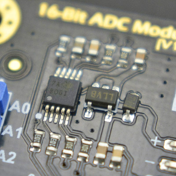 Gravity: I2C ADS1115 16-Bit ADC Module - The Pi Hut Gravity: I2C ADS1115 16-Bit ADC Module - The Pi Hut