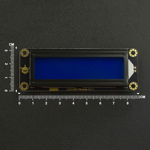 Gravity: I2C LCD1602 Arduino LCD Display Module (Blue) - The Pi Hut