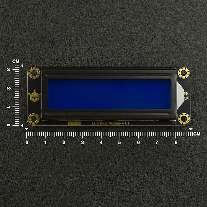 Gravity: I2C LCD1602 Arduino LCD Display Module (Blue) - The Pi Hut