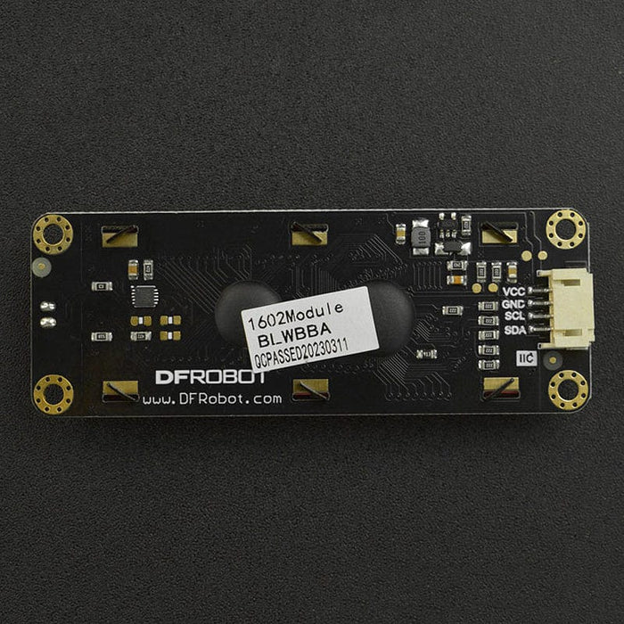 Gravity I2c Lcd1602 Arduino Lcd Display Module Blue The Pi Hut