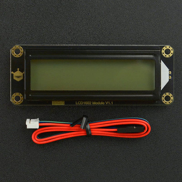 Gravity: I2C LCD1602 Arduino LCD Display Module (Grey) | The Pi Hut