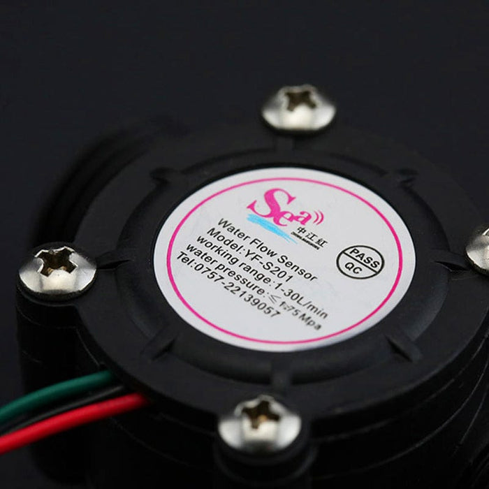 Gravity: Water Flow Sensor (1/2") For Arduino - The Pi Hut