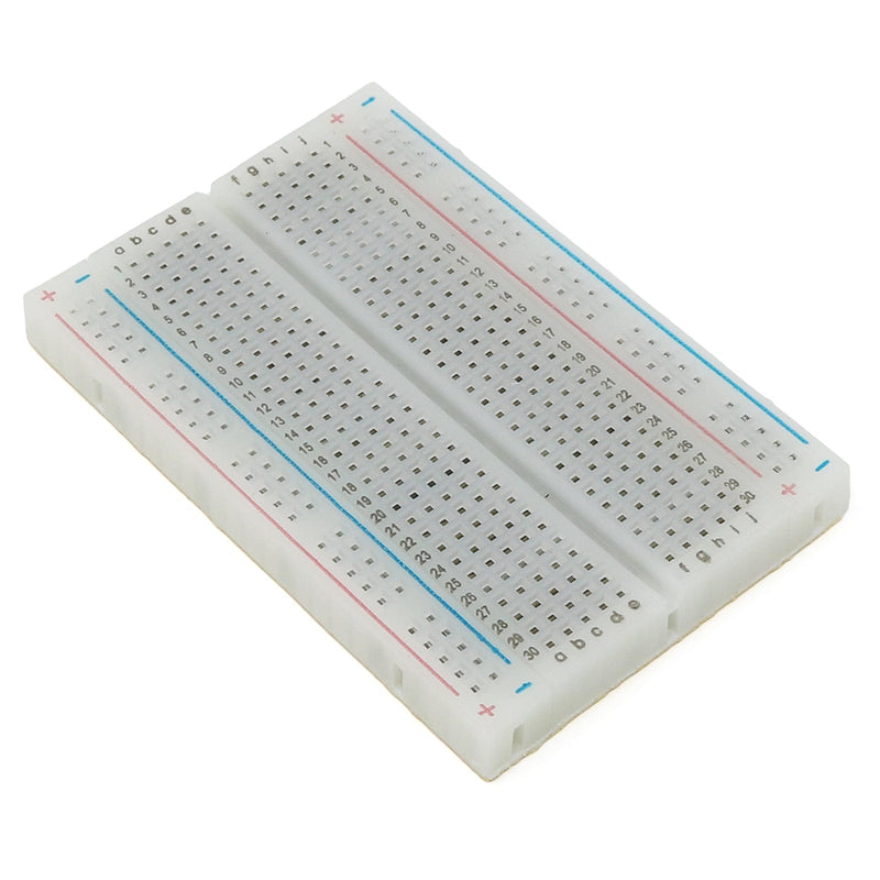 Full-Size Breadboard - White - The Pi Hut