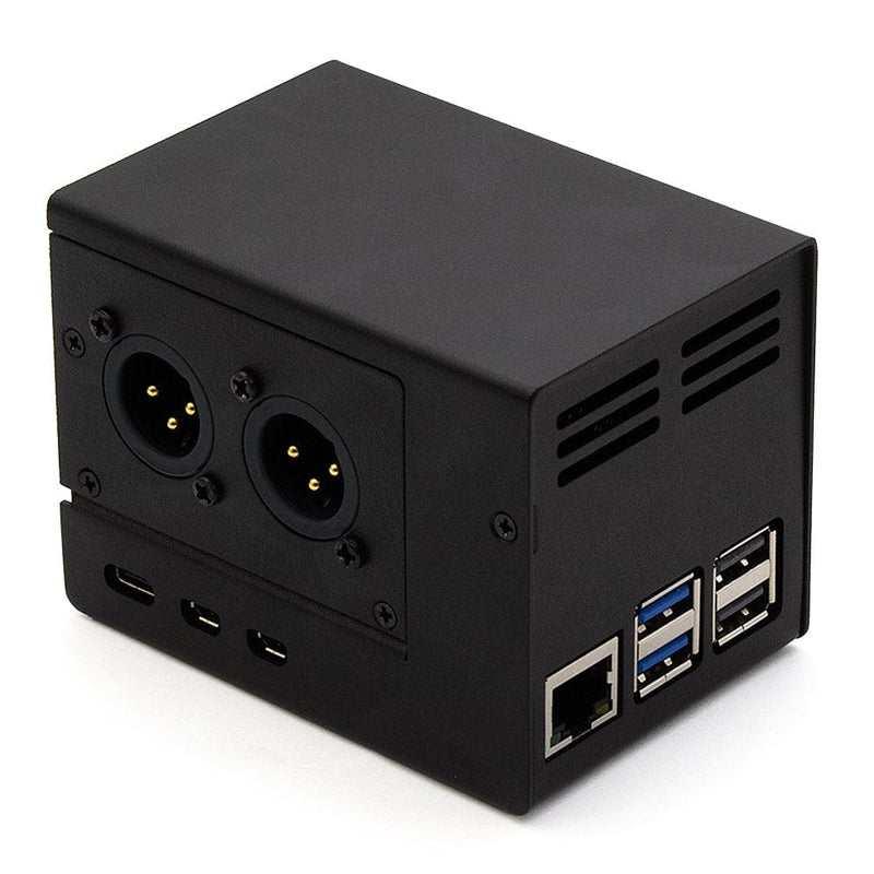 HiFiBerry Steel Case for XLR and Raspberry Pi 5 - The Pi Hut