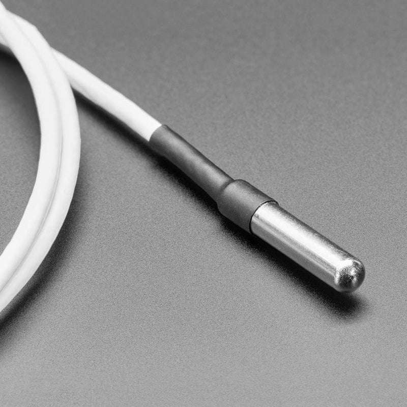 High Temp Waterproof DS18B20 Digital Temperature Sensor - 3m long - The ...