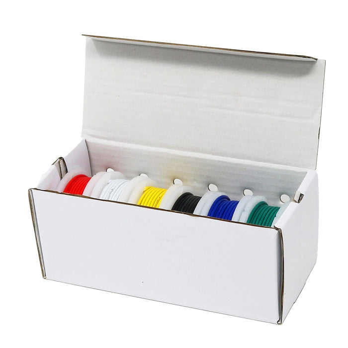 Prototyping Wire Spool Set - 6 Spool Stranded Core - The Pi Hut