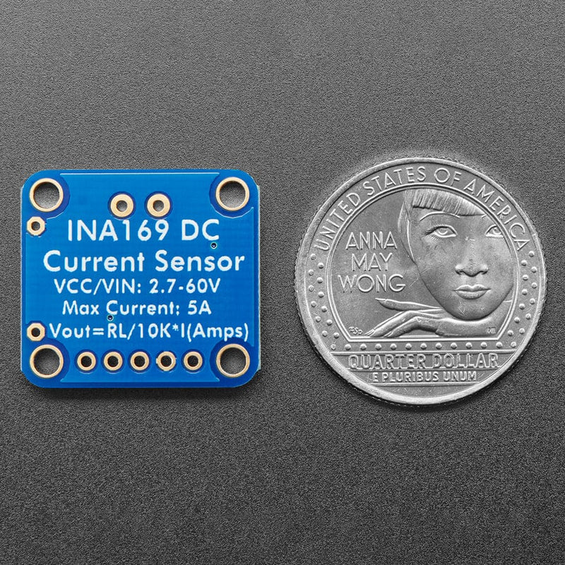 INA169 Analog DC Current Sensor Breakout - 60V 5A Max - The Pi Hut