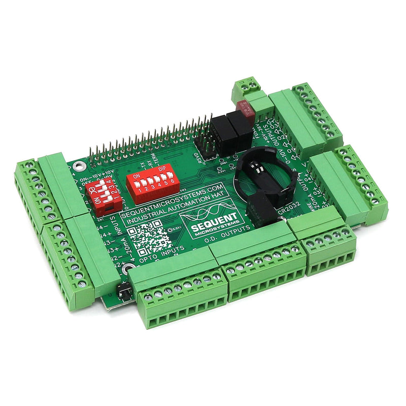 Industrial Automation Stackable Card for Raspberry Pi | The Pi Hut