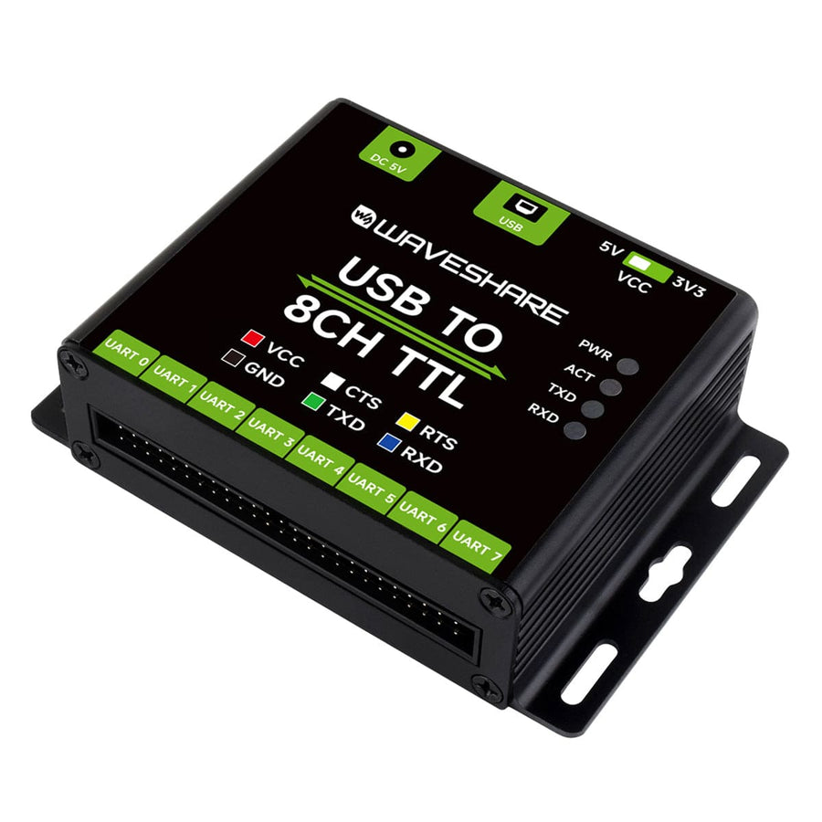 Industrial USB to 8-Channel TTL Converter - The Pi Hut