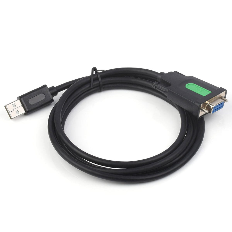 Industrial USB to RS232 Female Serial Adapter Cable - The Pi Hut