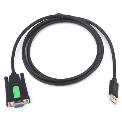 Industrial USB to RS232 Female Serial Adapter Cable - The Pi Hut