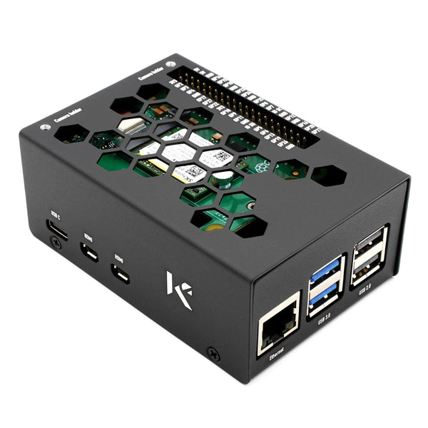KKSB Case for Raspberry Pi 5 and M.2 NVMe HAT - The Pi Hut