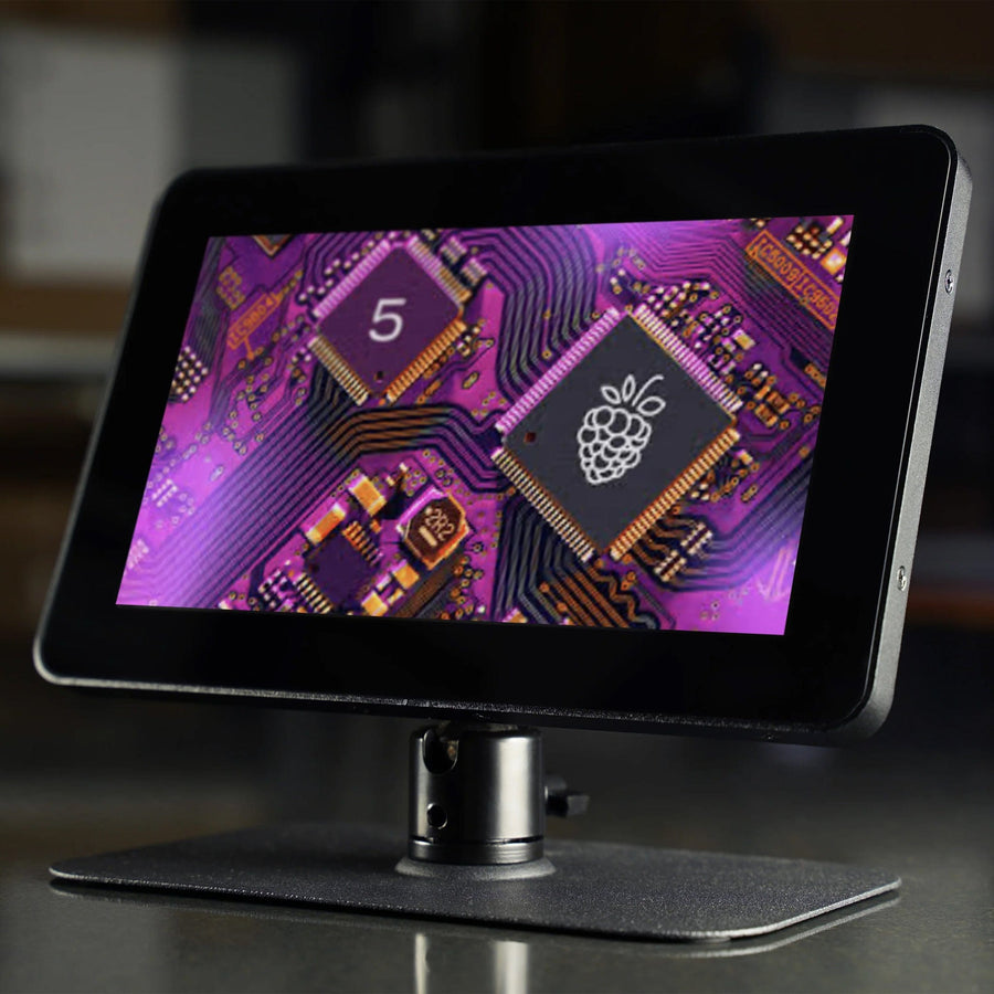 KKSB Display Stand for Raspberry Pi 5 and Touch Display 2 - The Pi Hut