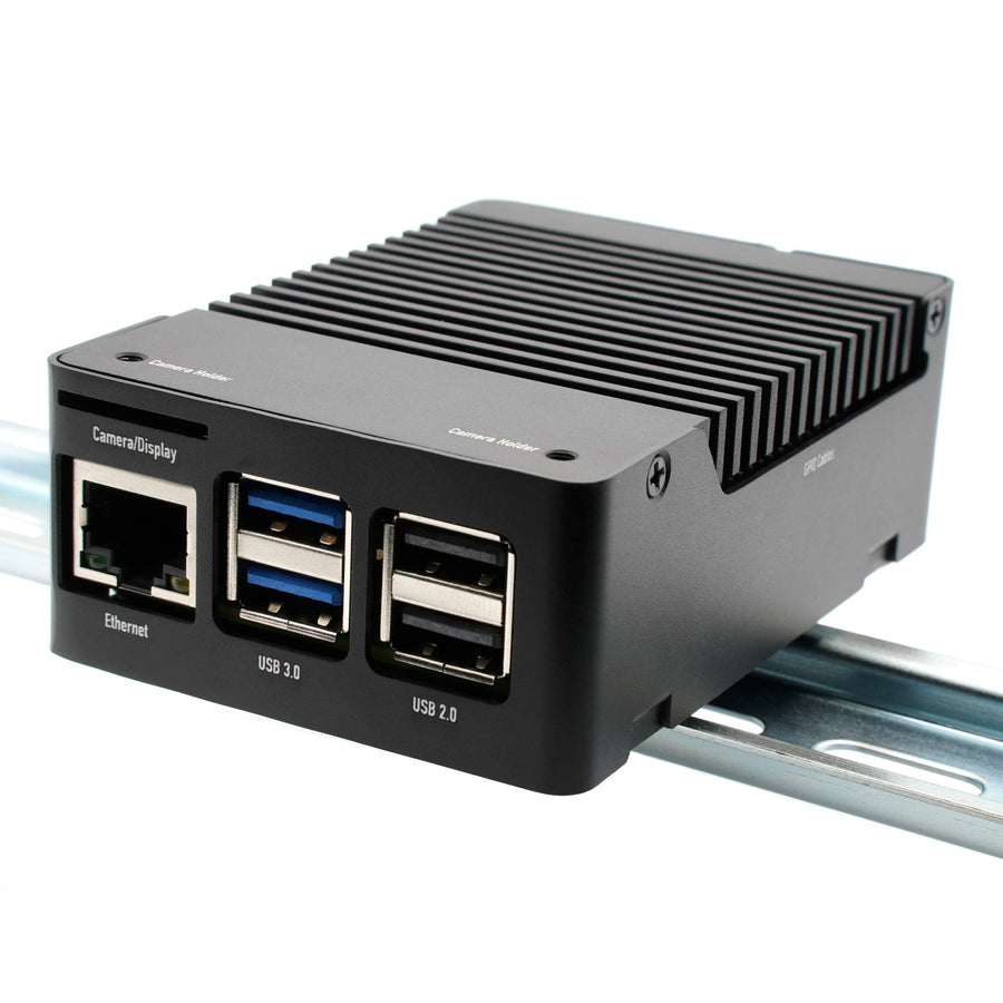 KKSB Raspberry Pi 5 Case with Aluminium Heatsink for Passive Cooling ...