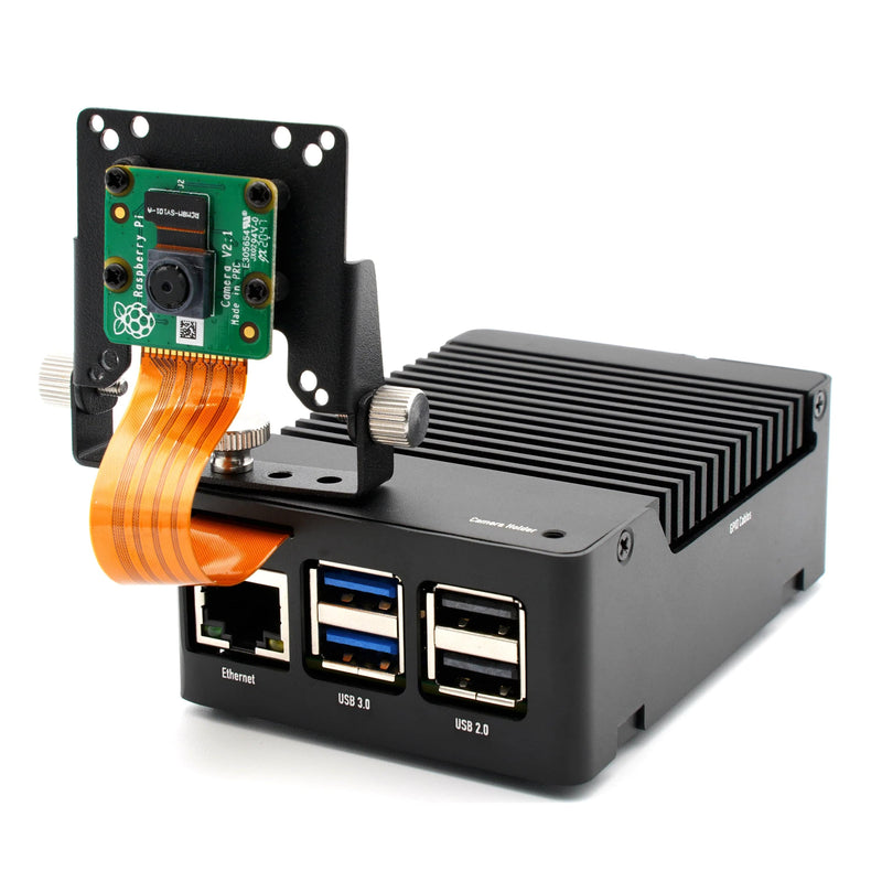 KKSB Raspberry Pi 5 Case with Aluminium Heatsink for Passive Cooling ...