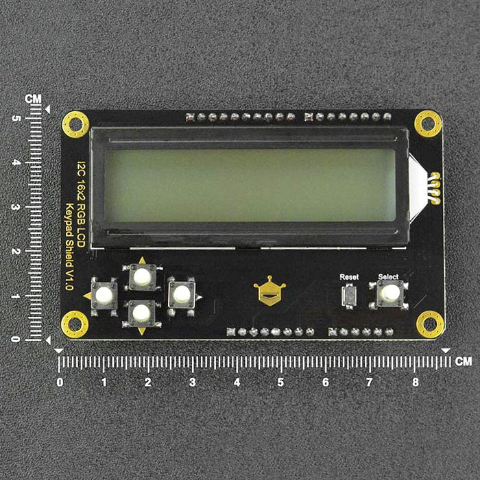 I2C RGB Backlight LCD 16x2 Display Module for Arduino (Black Text) | The Pi Hut