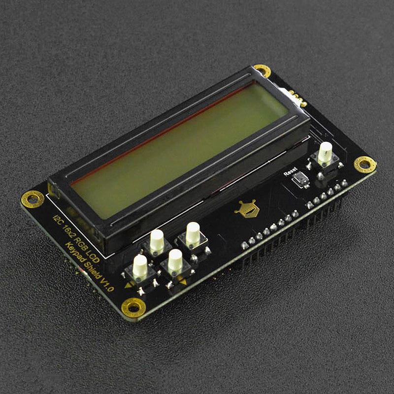 I2C RGB Backlight LCD 16x2 Display Module for Arduino (Black Text ...