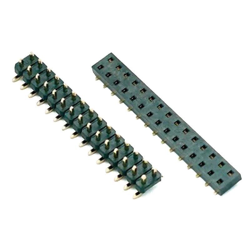 M5Stack 15-Pin 2.54mm M-BUS Header Socket Set - 10x Male + 10x Female ...