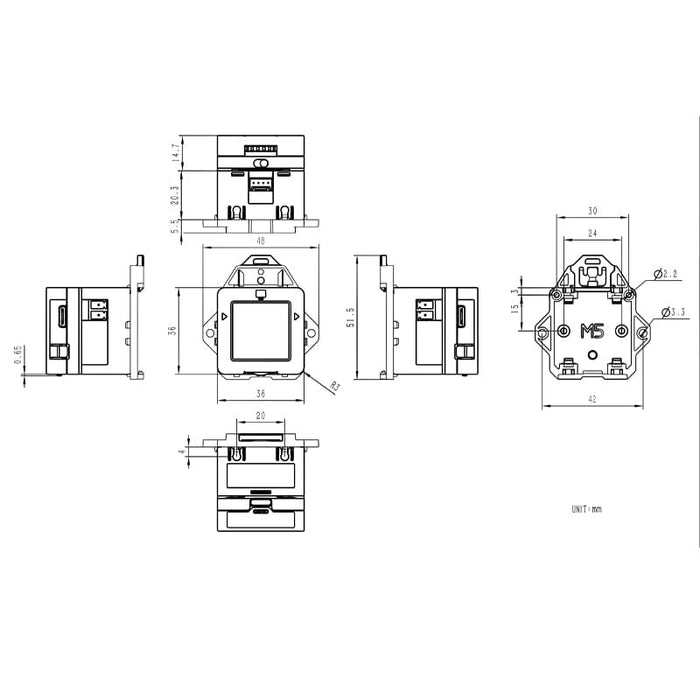 M5Stack Voltage and Amperage Meter with M5StampS3 - The Pi Hut