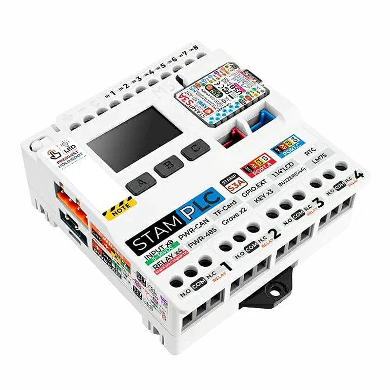 M5Stamp PLC Controller with M5StampS3 | The Pi Hut