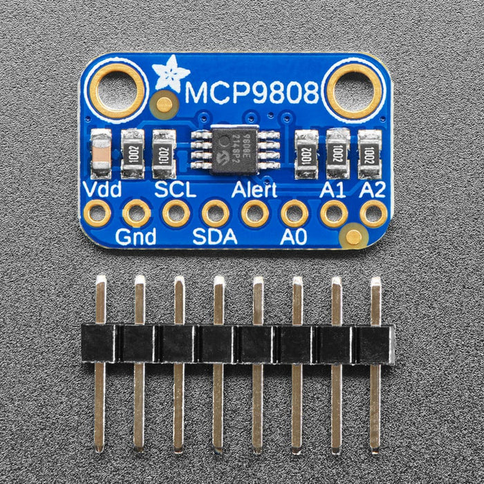 MCP9808 High Accuracy I2C Temperature Sensor Breakout Board - The Pi Hut