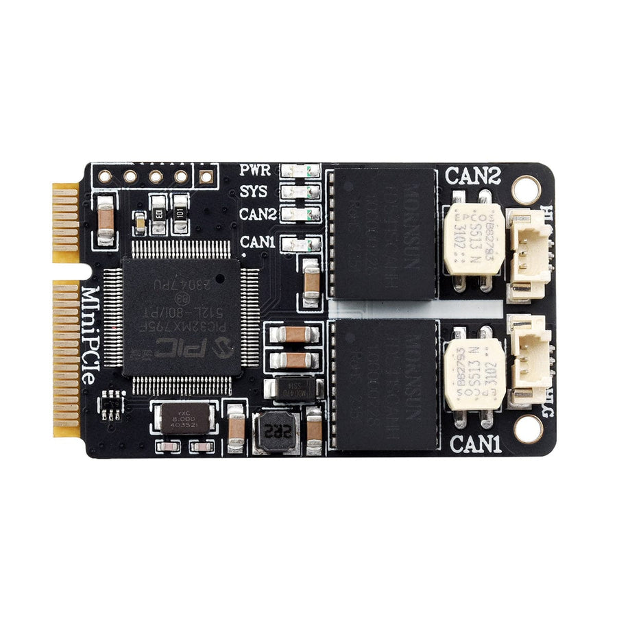 Mini PCIe 2-Channel CAN Card with USB Adapter - The Pi Hut