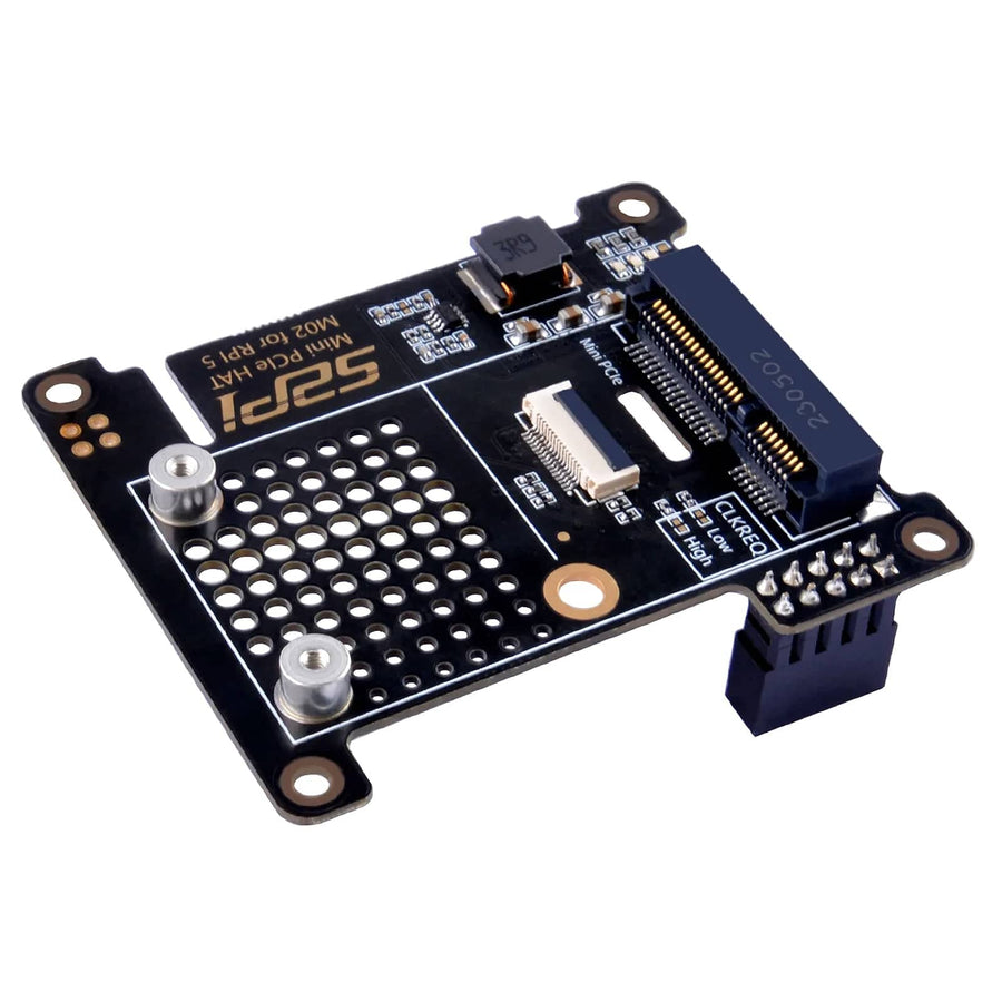 Mini PCIe HAT for Raspberry Pi 5 (M02) - The Pi Hut