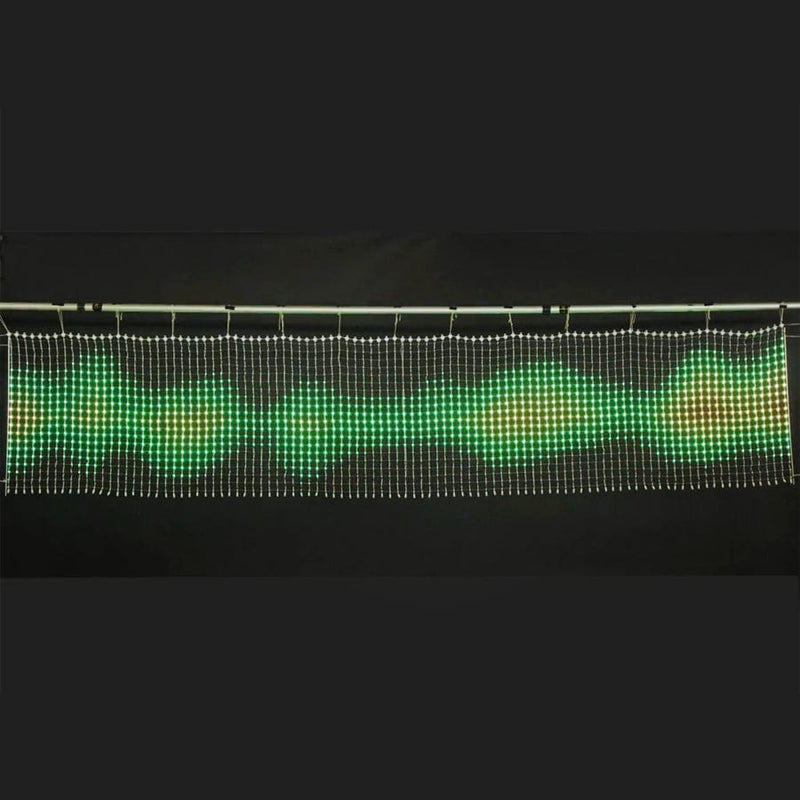 NeoPixel LED Outdoor Netting - 100 x 20 LEDs - 1 x 5 Meter Sizing - The ...