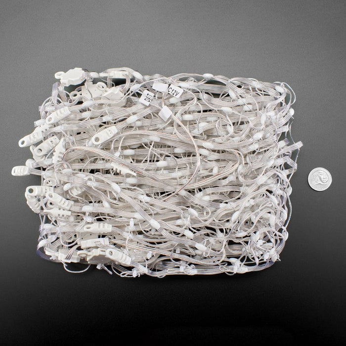 NeoPixel LED Outdoor Netting - 20 x 20 LEDs - 1 x 1 Meter Sizing - The ...