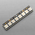 NeoPixel Stick - 8 x 5050 RGB LED with Integrated Drivers - The Pi Hut
