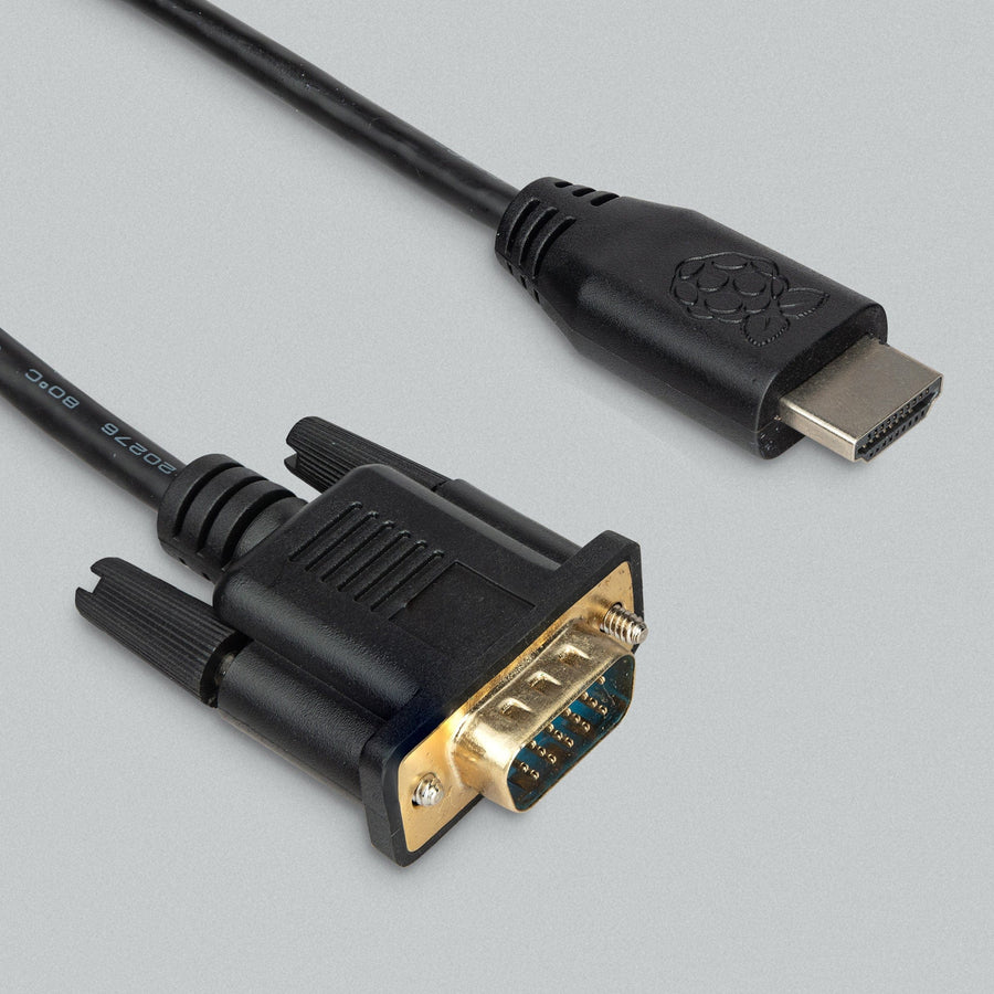 Raspberry Pi HDMI to VGA Cable - The Pi Hut