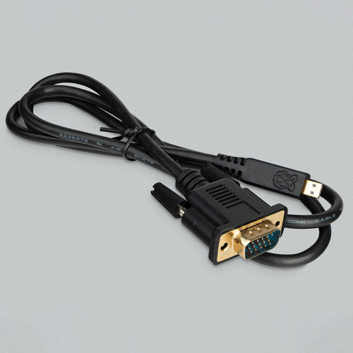 Raspberry Pi Micro-HDMI to VGA Cable - The Pi Hut