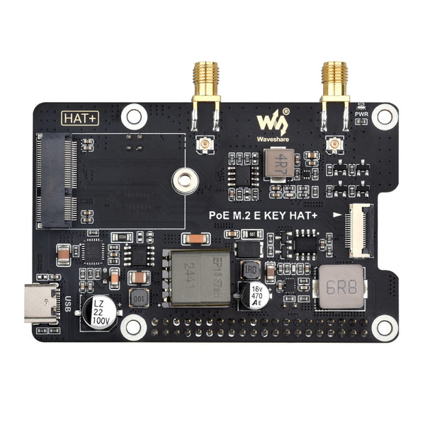 M.2 E-Key PoE HAT for Raspberry Pi 5 - The Pi Hut