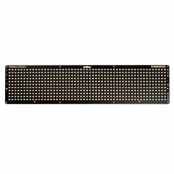 Pico W Smart LED Matrix – Galactic Unicorn (53x11 - 583 pixels) - The ...